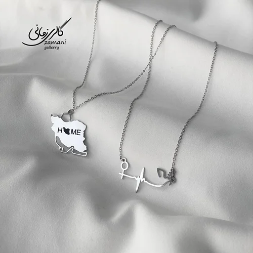 گردنبند دوست دارم ست ماه گالری زمانی